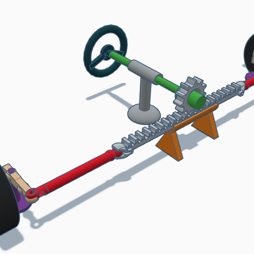 steering box animation