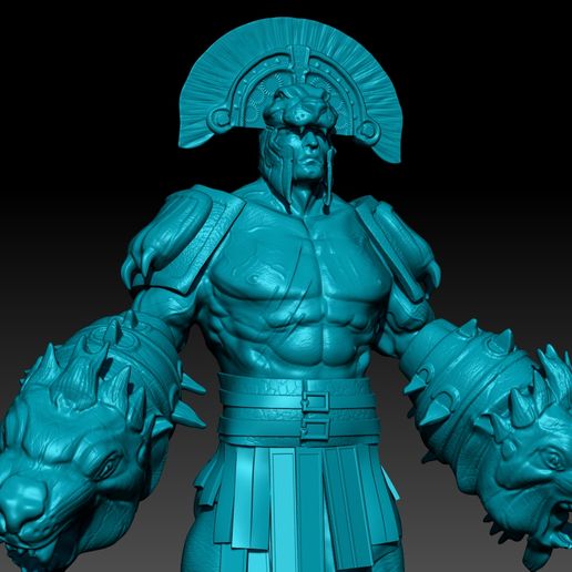 👾 hercules god of war・ STL File for 3D printing・Cults