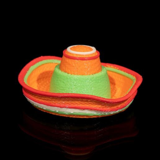 3D file Sombrero Keychain & Tabasco Topper 🗝️ ・3D printable model to ...