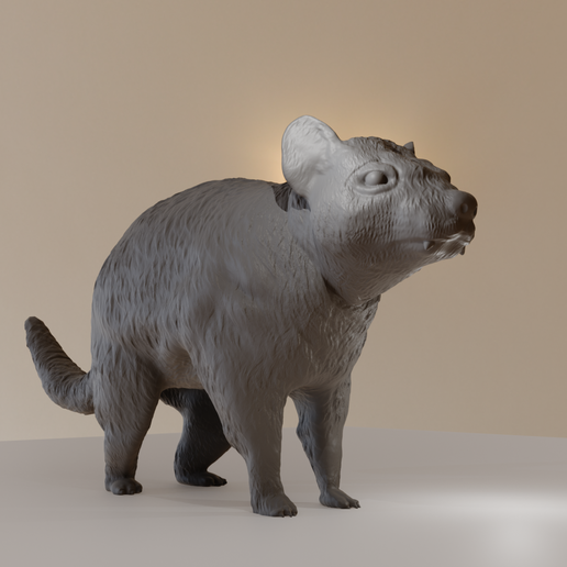 STL file tasmanian devil stl 😈 ・3D printer model to download・Cults