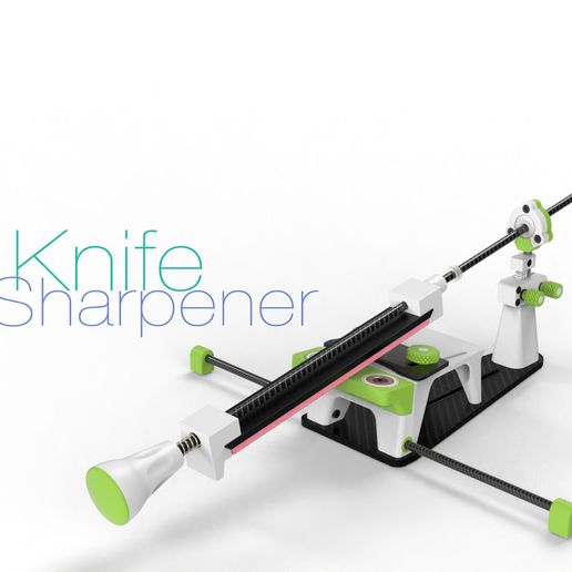 🔪 Knife Sharpener・Free STL File for 3D printing and CNC machining ...