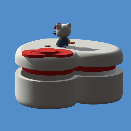 Archivo STL Hello kitty box 👋 (OBJ)・Diseño para descargar y imprimir en ...