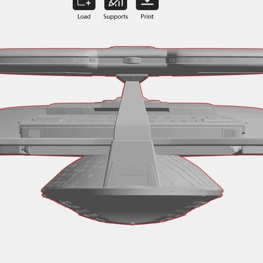 ☀️ Solar Class - federation star trek ship・ STL File for 3D printing・Cults