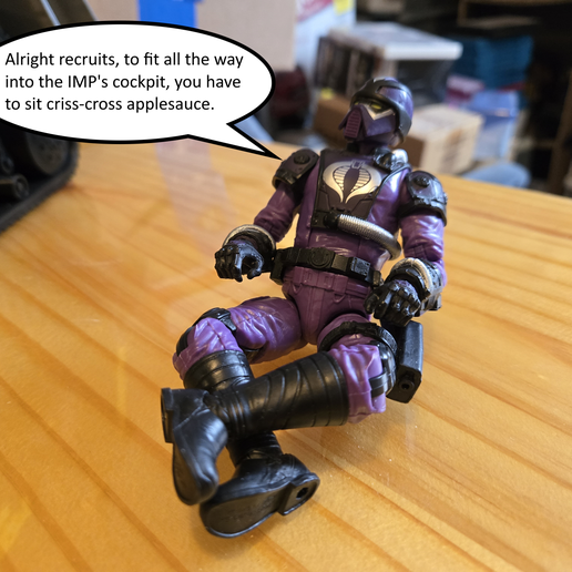 🪖 GI Joe Cobra IMP for Classified and O-Ring・Free 3D File for 3D ...