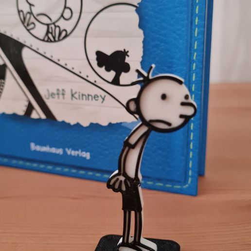 👾 Greg heffley・Free STL File for 3D printing・Cults