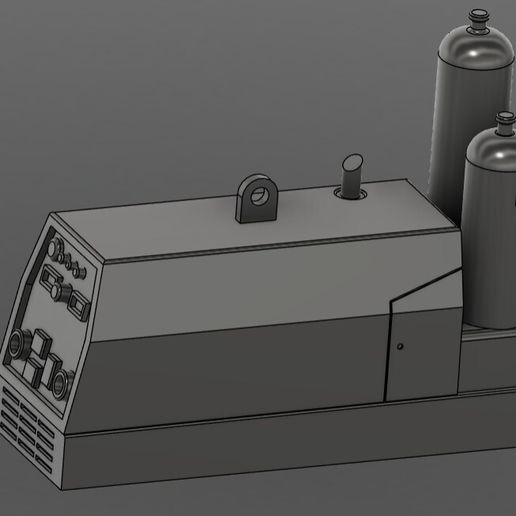 🛞 Mobile Generator Welder・Archivo STL para Impresión 3D・Cults