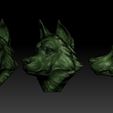 STL file Husky Head 🎨 (OBJ)・3D printable model to download・Cults