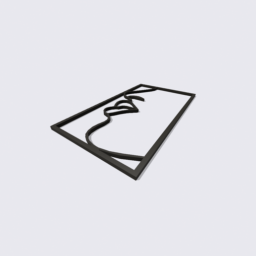 👩 woman face wall decor・ STL File for 3D printing・Cults