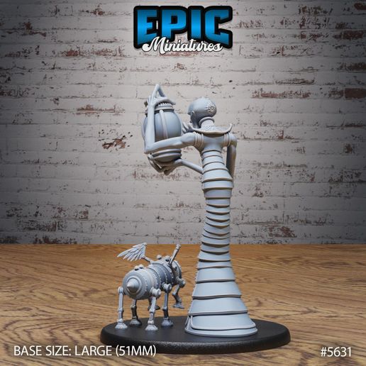 🔦 Secundus Lamp ‧ DnD Miniature ‧ Tabletop Miniatures ‧ Gaming Monster ...