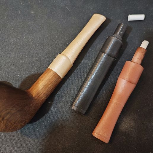 Archivo STEP PARAMETRIC tobacco pipe mouthpiece 🚬 ・Diseño de impresora ...