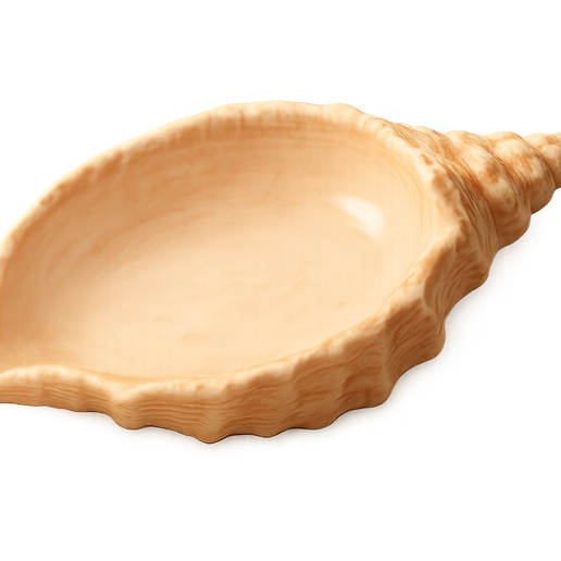 📁 Seashell Trinket Tray STL File – 3D Printable Coastal Jewelry Dish ...
