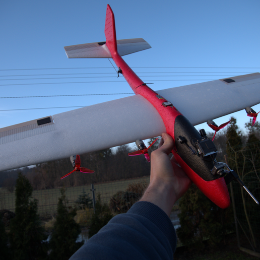 Lidl Glider VTOL Plane - Cults3D 3D Model | 3Drop