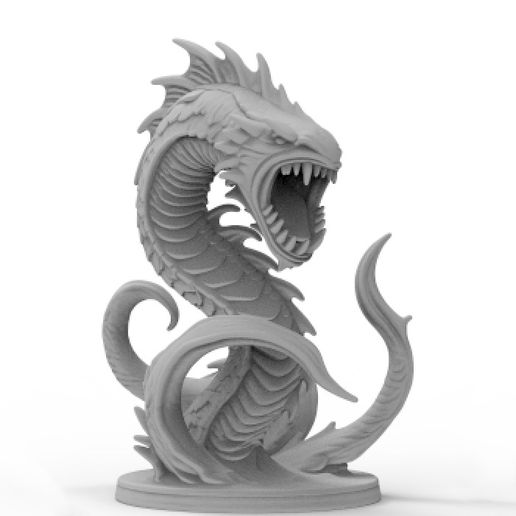 🎲 DUNGEONS AND DRAGONS MINIATURE - ABOLETH - 35 MM - D&D・ STL File for ...