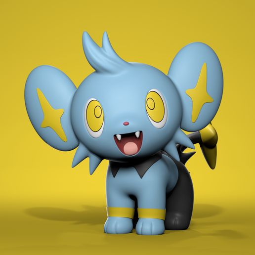 Archivo STL Pokémon Shinx 🐉 ・Objeto imprimible en 3D para descargar・Cults