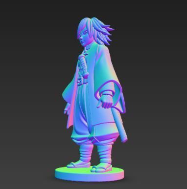 🧸 Demon slayer Tomioka Giyuu・ STL File for 3D printing・Cults