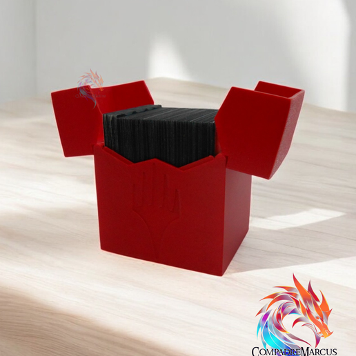 📦 MTG basic commander box / 3mf included・Free STL File for 3D printing ...
