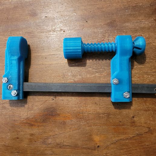 💪 Super Strong F Clamp・Free STL File for ・Cults