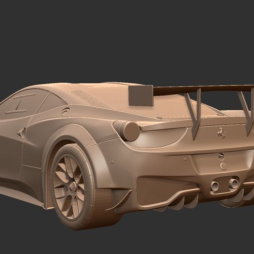 🚗 Ferrari 458 Italia GT3 - Endurance Racing Legend High-Detail 3D Model ...