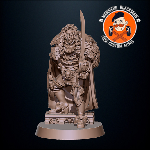 🎲 Corvette Captain・ 3D File for ・Cults