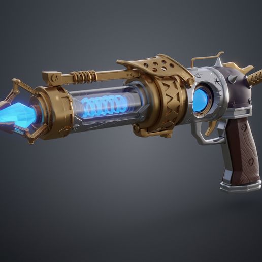 🔫 Jinx Arcane season 2 Pistol・ 3D File for 3D printing・Cults