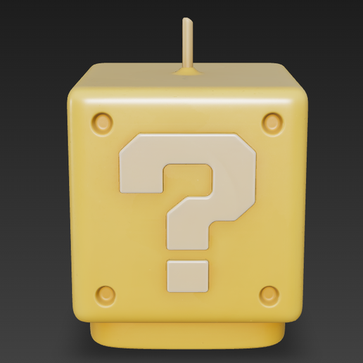 📦 Incognito Box - Candle / Mario Bros Sculpture・ STL File for 3D ...
