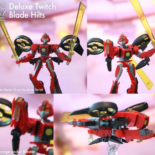 🤖 Blade Hilt for Transformers Earthspark Deluxe Twitch・Free STL File ...