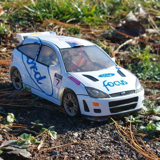 🚗 99 Focus Rally Car Body Shell (Xmod & MiniZ)・ STL File for ・Cults