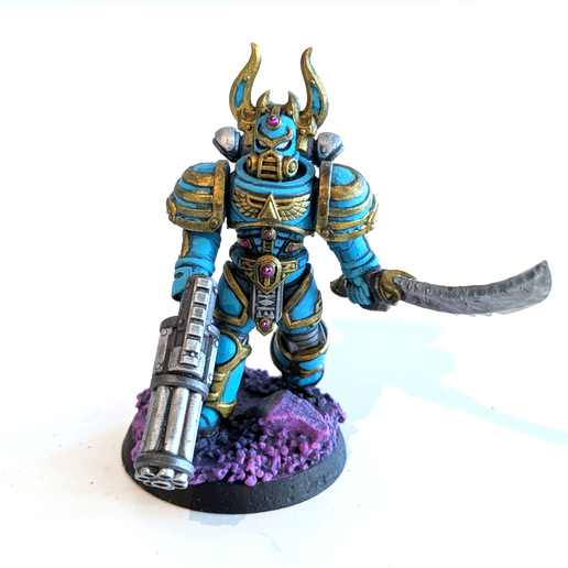 3D printed Dune Raiser Marine 3D Printable Tabletop Wargame Miniature ...