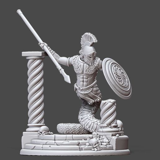 STL file Cecrops - 35mm scale 🏛️ ・3D print design to download・Cults