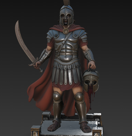 🎲 Gladiator - 3D Printable - STL・ STL File for 3D printing・Cults