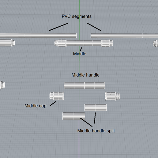 💂 FF7 Aerith Guard Stick staff・Free STL File for 3D printing・Cults