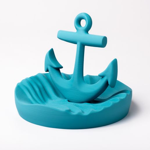 ⚓ Anchor Stand – Nautical Decor - Home Organization・Free STL File for ...