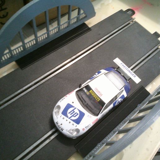 STL file bridge for scalextric circuit 🌉 ・3D printing model to download ...