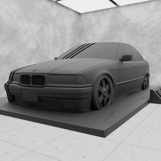 🚗 BMW E36・ STL File for 3D printing・Cults