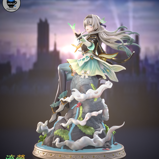 ⭐ Firefly - Honkai Star Rail Game Figure For 3D Printing・ 3D File for ...