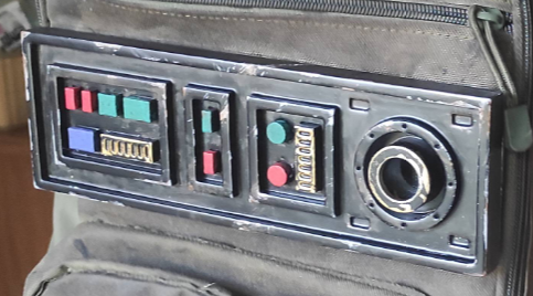 ⭐ Star wars inspired panel with buttons and port・Free STL File for 3D ...