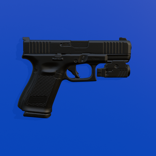 STL file Glock G19 Gen5 + Trustfire GM23 Real Size. 🔫 ・3D printer ...