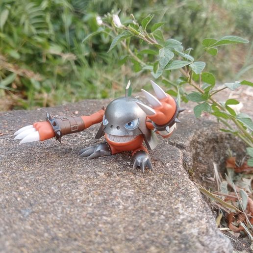 🐉 Digimon - Mametyramon・ STL File for 3D printing・Cults