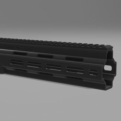 STL 文件 Handguard type 416 M-Lock 🔫 ・可下载 3D 打印模板・Cults