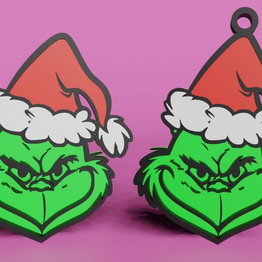 🎄 The Grinch・Free STL File for 3D printing・Cults