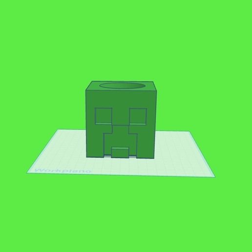 🎬 MINECRAFT MOVIE popcorn bucket (square)・Archivo STL Gratis para ...