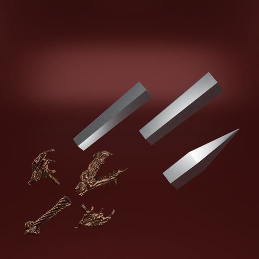 😈 Alastor – Devil May Cry・ 3D File for 3D printing・Cults