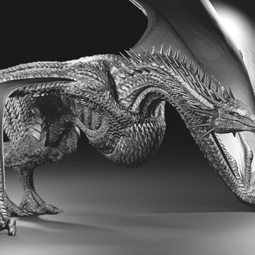 🐉 HOTD Meleys・ STL File for 3D printing・Cults