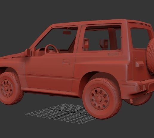 🚗 Suzuki Vitara Mk1 3door 1989・Бесплатный STL для 3D-печать・Cults