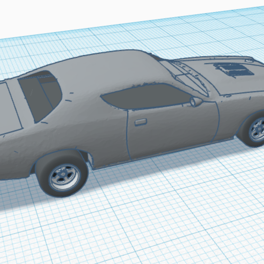 🚗 '71 DODGE CHARGER 440 MAGNUM・ STL File for 3D printing・Cults