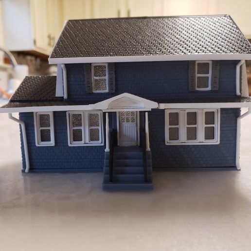 3D printed HO Scale the Troast House・Cults