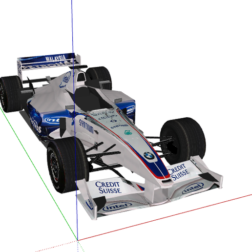STL file 2007 F1 BMW SAUBER F107 🚗 ・3D printable model to download・Cults