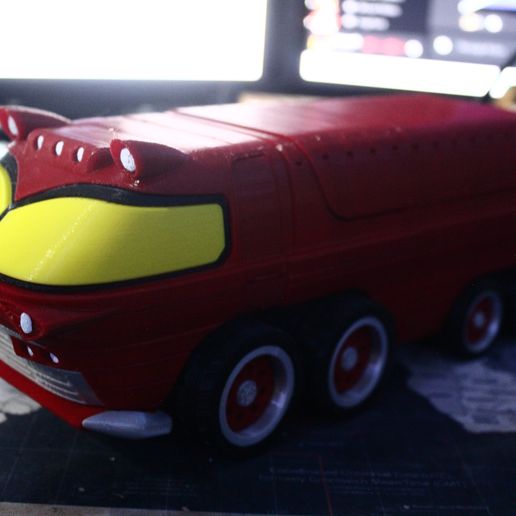 🦣 Speed Racer Mammoth Car・3D Print with the Voxelab S3 max w Co-print ...