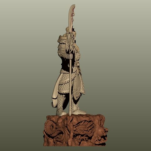 🪷 GUAN Yu 3d print model・ STL File for 3D printing・Cults