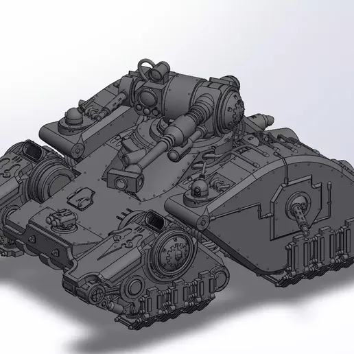 🪖 Disintegration Battle Tank (Pre-Supported)・ 3D File for 3D printing・Cults
